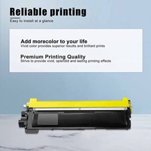 MOLIMER TN210 TN-210 Toner Cartridge Compatible Replacement for Brother TN-210 Toner HL-3040CN HL-3045CN HL-3070CW HL-3075CW HL-8070 MFC-9010CN MFC-9120CN MFC-9125CN Printer (BK/C/M/Y, 4 Pack)