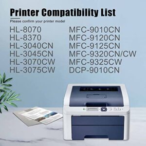 MOLIMER TN210 TN-210 Toner Cartridge Compatible Replacement for Brother TN-210 Toner HL-3040CN HL-3045CN HL-3070CW HL-3075CW HL-8070 MFC-9010CN MFC-9120CN MFC-9125CN Printer (BK/C/M/Y, 4 Pack)