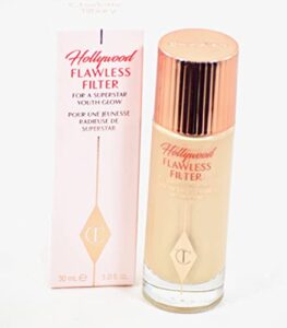 charlotte tilbury hollywood flawless filter face foundation primer & highlight – 1 oz full size (shade 1)