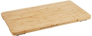 breville bov900acb bamboo cutting board, brown large