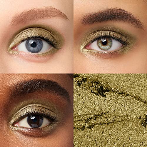 Julep Eyeshadow 101 Crème to Powder Waterproof Eyeshadow Stick, Khaki Green Shimmer