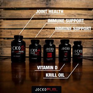 Jocko Fuel Discipline GO Brain Booster - Nootropic Dietary Supplements for Memory & Focus - PreWorkout Energy & Focus Supplement (90 Capsules)