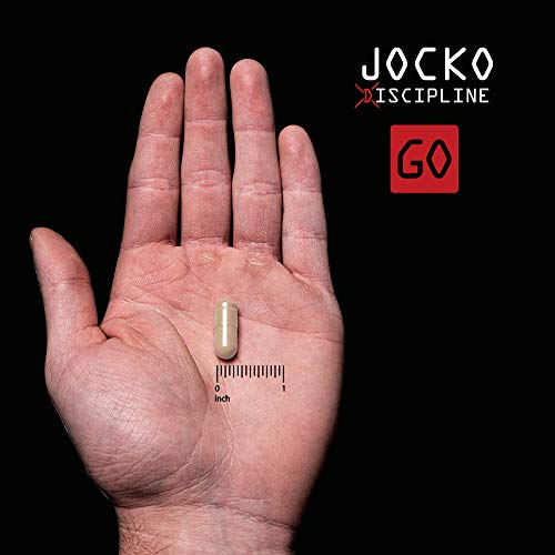 Jocko Fuel Discipline GO Brain Booster - Nootropic Dietary Supplements for Memory & Focus - PreWorkout Energy & Focus Supplement (90 Capsules)