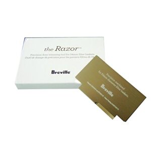 breville the razor precision dose trimming tool for 54mm filter baskets