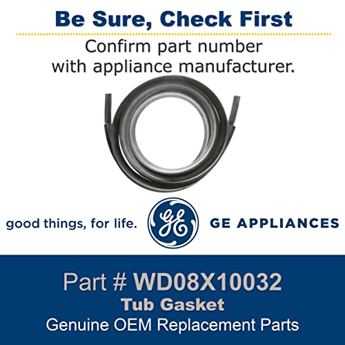 GE WD08X10032 Genuine OEM Tub Gasket for GE Dishwashers