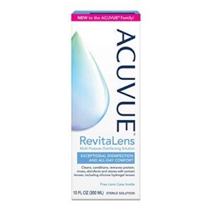 acuvue revitalens multi-purpose disinfecting solution 10 oz (pack of 3)