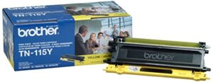 brother tn115y (yellow) toner cartridge, high yield: 4000 pages