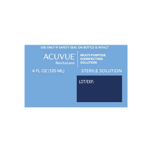 ACUVUE® RevitaLens Multi-Purpose Disinfecting Solution, 4 oz. (Pack of 2)