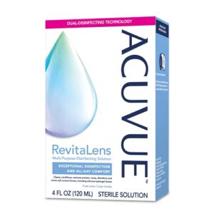 ACUVUE® RevitaLens Multi-Purpose Disinfecting Solution, 4 oz. (Pack of 2)