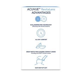 ACUVUE® RevitaLens Multi-Purpose Disinfecting Solution, 4 oz. (Pack of 2)