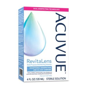 ACUVUE® RevitaLens Multi-Purpose Disinfecting Solution, 4 oz. (Pack of 2)