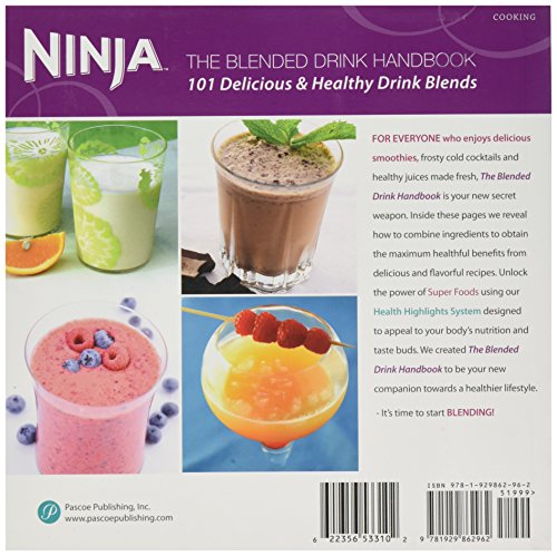 Ninja The Blended Drink Handbook (CB100BL)