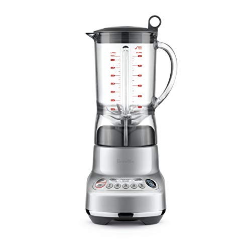 Breville BBL620SIL Fresh and Furious LCD Kinetix Blender, 1.5 Litre Jug, Silver