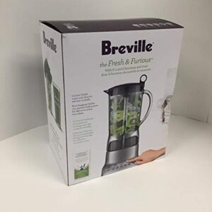 Breville BBL620SIL Fresh and Furious LCD Kinetix Blender, 1.5 Litre Jug, Silver