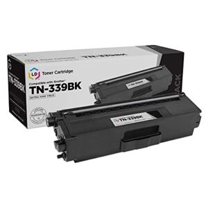 ld compatible toner cartridge replacement for brother tn-339bk extra high yield (black)