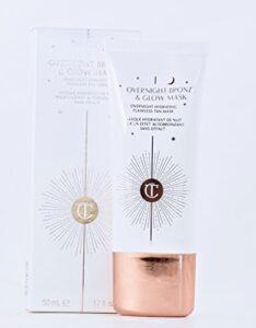 charlotte tilbury overnight bronze & glow mask overnight hydrating flawless tan – 1.7 oz /50 ml