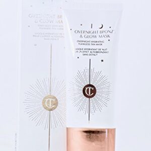 Charlotte Tilbury Overnight Bronze & Glow Mask Overnight Hydrating Flawless Tan - 1.7 oz /50 ml