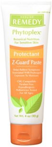 medline remedy phytoplex z-guard skin protectant paste, 4 ounce