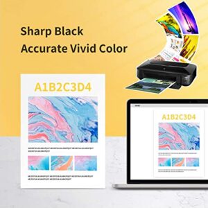 ColorInk Ink Cartridge Replacement LC203 LC203XL LC201 LC201XL Compatible with Brother MFC-J460DW J480DW J485DW J680DW J880DW J885DW MFC-J4320DW J4420DW J4620DW(4 Cyan, 4 Magenta, 4 Yellow, 12 Pack)