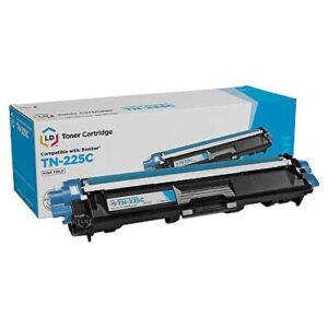 LD Compatible Toner Cartridge Replacements for Brother TN221 & TN225 High Yield (1 Black, 1 Cyan, 1 Magenta, 1 Yellow, 4-Pack)