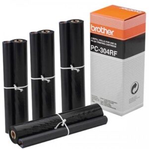 brother pc304rf pc304rf thermal transfer refill rolls, 4/bx