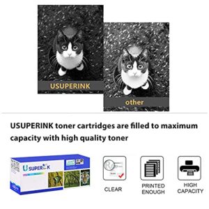 USUPERINK Compatible for Brother TN660 TN-660 DR630 DR-630 Work with HL-L2360DW HL-L2380DW DCP-L2520DW DCP-L2540DW MFC-L2707DW Printer (3 PK Black TN-660 Toner Cartridges, 1 PK DR-630 Drum Unit)