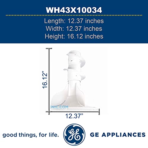 GE WH43X10034 Agitator Assembly for Washer