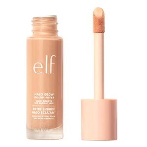 e.l.f. Halo Glow Liquid Filter, Complexion Booster For A Glowing, Soft-Focus Look, Infused With Hyaluronic Acid, Vegan & Cruelty-Free, Light/Medium