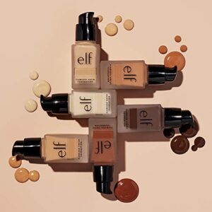 e.l.f. Flawless Finish Foundation, Improves Uneven Skin Tone, Lightweight, Medium Coverage & Semi-Matte, Vegan & Cruelty-Free, Beige 0.68 Fl Oz