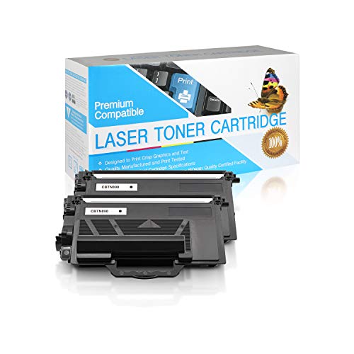 SuppliesOutlet Compatible Toner Cartridge Replacement for Brother TN890 / TN-890 (Black,2 Pack)