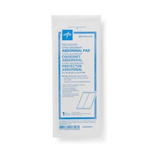 Medline Sterile Abdominal Pads, 8 in x 10 in (360/case)