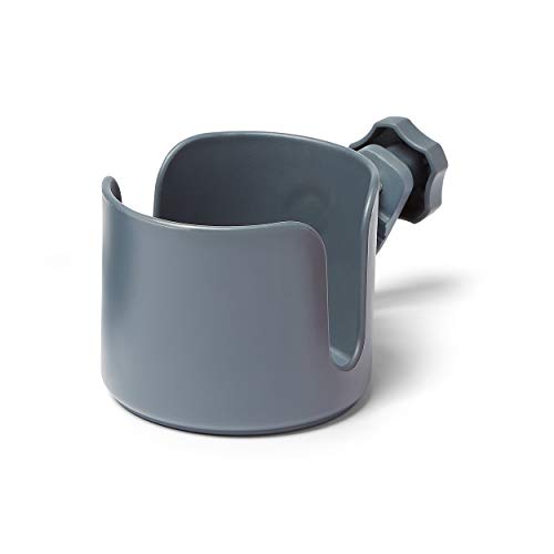 Medline Universal Cup Holder, Fits Rollator Walkers, Transport Chairs, and Wheelchairs, Gray