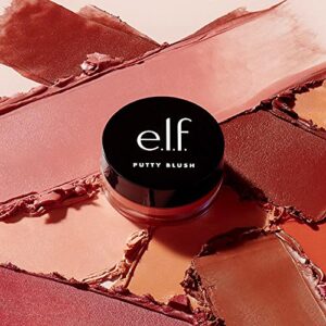 e.l.f. Putty Blush, Creamy & Ultra Pigmented Formula, Lightweight, Buildable Formula, Infused with Argan Oil & Vitamin E, Vegan & Cruelty-Free, Turks and Caicos