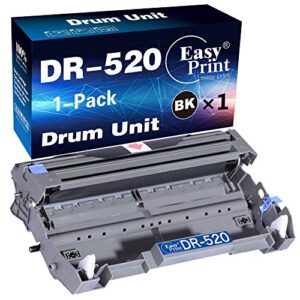 (1-pack, drum unit) compatible dr-520 dr-620 imaging drum unit high yield used for brother hl-5240 hl-5250dn hl-5340d hl-5370dw mfc-8890dw mfc-8460n dcp-8060 dcp-8065dn printer, by easyprint