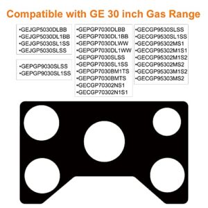 FanXm GE 30 inchGas Range Protectors - Non Stick Stove Protector for Gas Range - Washable Liner for Gas Range,JGP5030,PGP7030,PGP9030,CGP9530