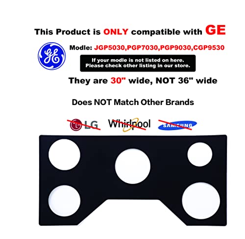 FanXm GE 30 inchGas Range Protectors - Non Stick Stove Protector for Gas Range - Washable Liner for Gas Range,JGP5030,PGP7030,PGP9030,CGP9530