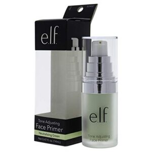 e.l.f, Tone Adjusting Face Primer - Small, Lightweight, Long Lasting, Silky, Smooth, Neutralizes Uneven Skin Tones and Redness, Preps Skin, Suitable For All Skin Types, 0.47 Oz