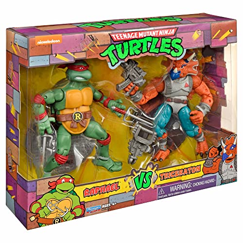 Teenage Mutant Ninja Turtles Raph vs. Triceraton 2 Pack