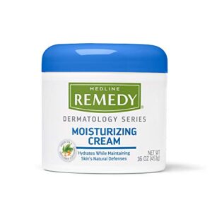 remedy dermatology series body cream, for extremely dry skin, unscented, botanical formula, manuka honey, paraben free, ceramides, for dry, dehydrated skin, 16 oz (453g) tub