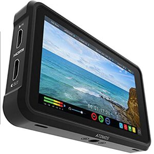 atomos ninja v ninja v 4kp60 10bit hdr daylight viewable 1000nit portable monitor/recorder atomnjav01