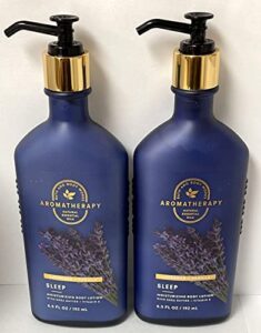 bath and body works body lavender and vanilla body lotion with natural essential oils – 2 pack