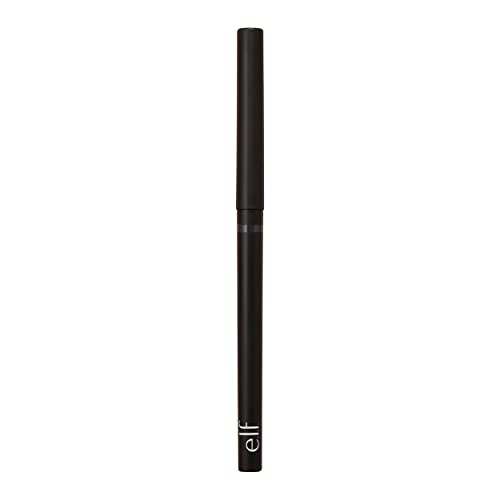 e.l.f, No Budge Retractable Eyeliner, Creamy, Ultra-Pigmented, Long Lasting, Enhances, Defines, Intensifies, Boldens, Grey, All-Day Wear, 0.006 Oz