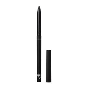 e.l.f, No Budge Retractable Eyeliner, Creamy, Ultra-Pigmented, Long Lasting, Enhances, Defines, Intensifies, Boldens, Grey, All-Day Wear, 0.006 Oz