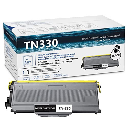 TN330 Toner Cartridge: TN 330 TN-330 Black Toner Cartridge Compatible Replacement for Brother MFC-7840W Toner Cartridge DCP-7040 DCP-7030 MFC-7340 MFC-7440N HL-2140 HL-2150N HL-2170W Printer 1PK