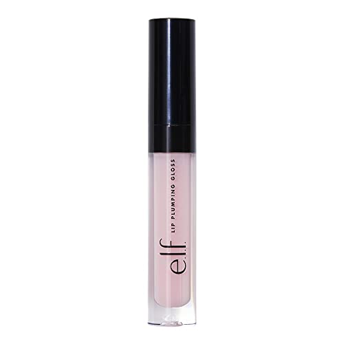 e.l.f. Lip Plumping Gloss, High-Shine Liquid Lip Color, Creates Fuller Lips & Plumper Pout, Moisturizing Formula, Pink Paloma, 0.09 Fl Oz