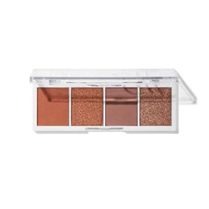 e.l.f, bite-size eyeshadows, creamy, blendable, ultra-pigmented, easy to apply, pumpkin pie, matte & shimmer, 0.12 oz