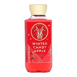 bath & body works winter candy apple shower gel, 10 ounce