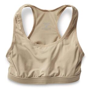 patagonia capilene womens sports bra tan khaki (size m- ab)