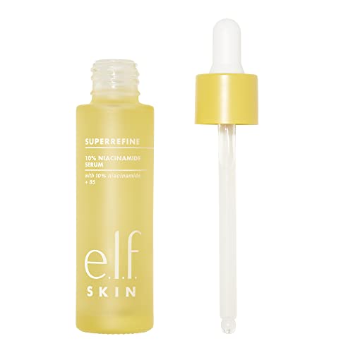 e.l.f. SKIN SuperRefine 10% Niacinamide Serum, Concentrated Serum With Niacinamide For Balancing, Evening Tone & Smoothing Skin, Vegan & Cruelty-Free