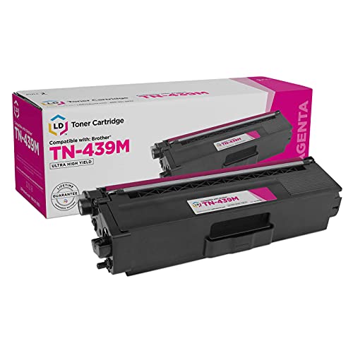 LD Compatible Toner Cartridge Replacement for Brother TN439M Ultra High Yield (Magenta)